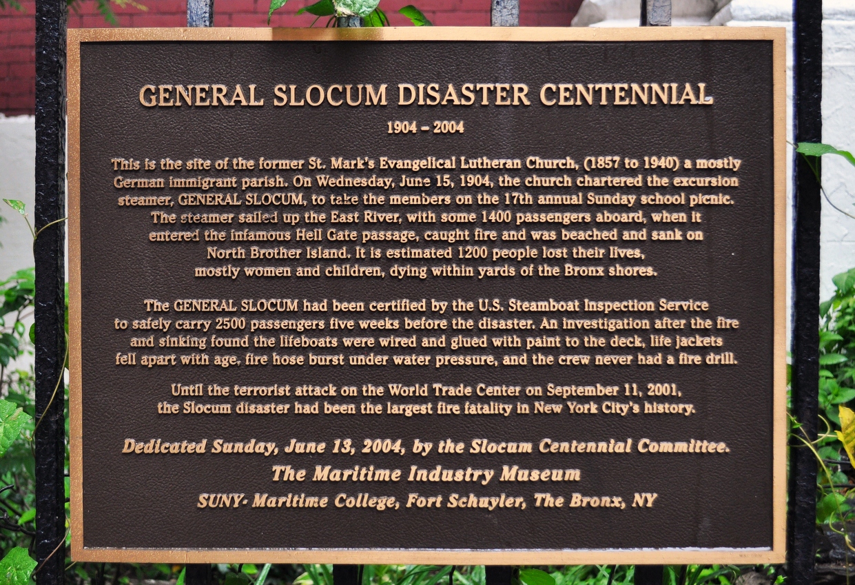 A Look Back at the General Slocum Disaster - Village Preservation