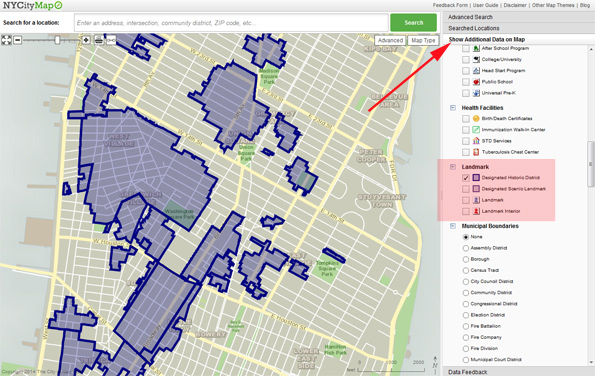 “Is my building a landmark?” - CityMap Edition - Village Preservation