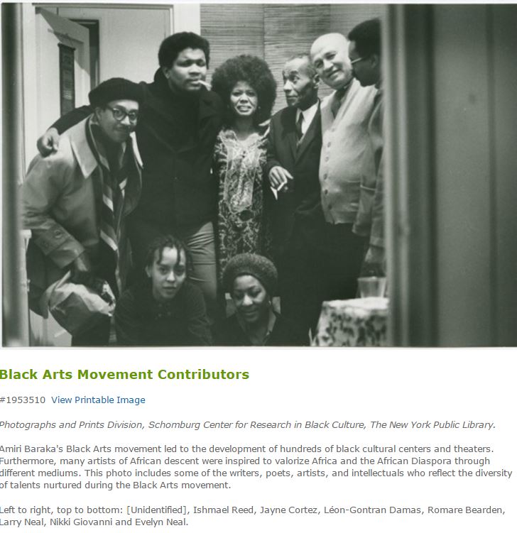 Black History Month in the East Village: Black Arts Movement - Village ...