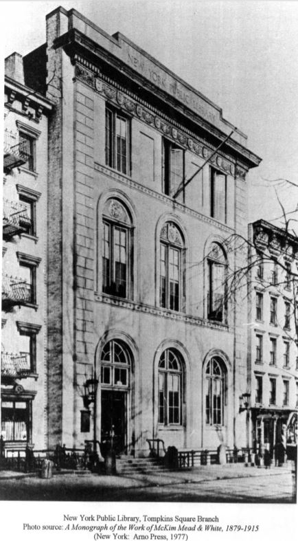 Local Landmark: Tompkins Square Library - Village Preservation