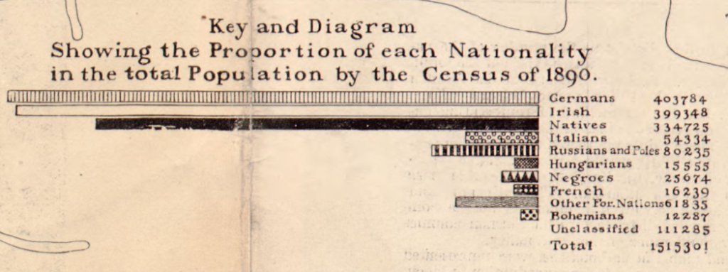 1890 Census Map: A Window Into our Incredibly Crowded and Diverse ...