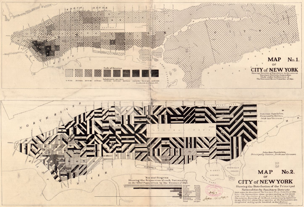 1890 Census Map: A Window Into our Incredibly Crowded and Diverse ...