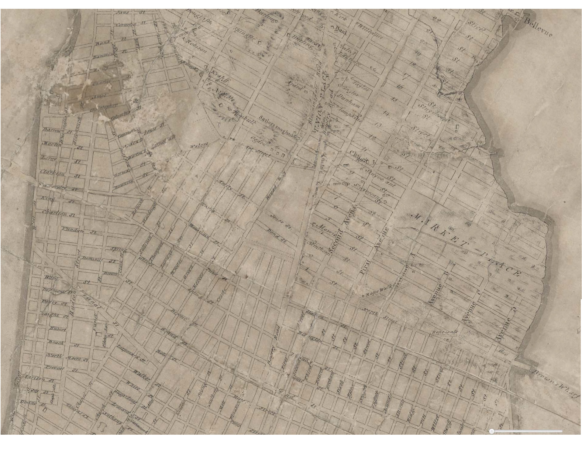 New York in Four Maps - Walking the Village of the Past - Village ...