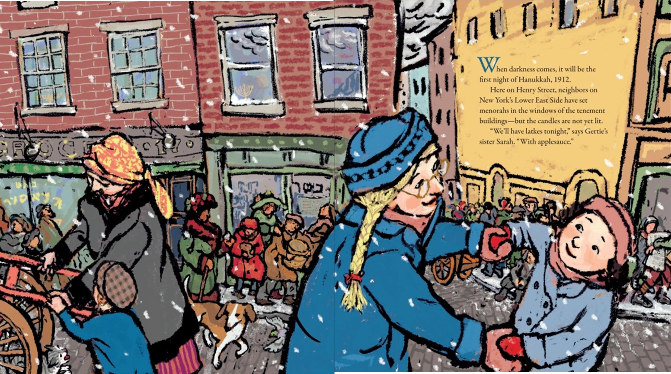 Happy Chanukah from the Village - Celebrating Through History ...
