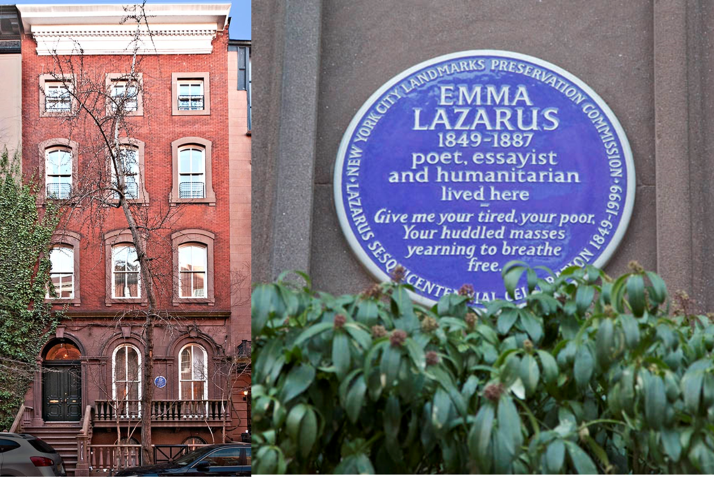 Emma Lazarus and the Poem on Lady Liberty’s Pedestal - Village Preservation