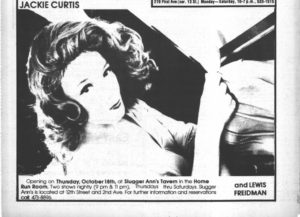 Jackie Curtis: East Village Superstar, “Pioneer without a Frontier ...