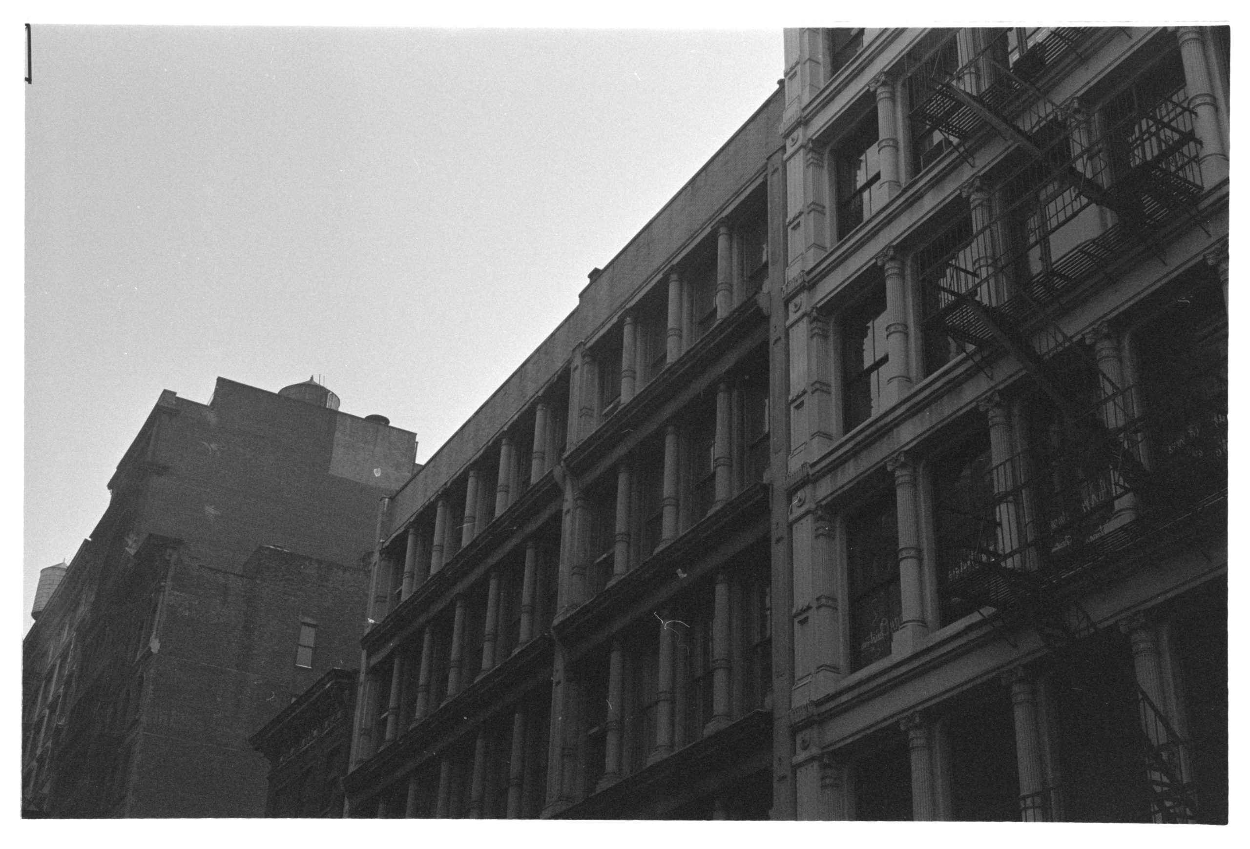 90-102 Prince Street (l. to r.). 98-100 Prince Street is the building ...