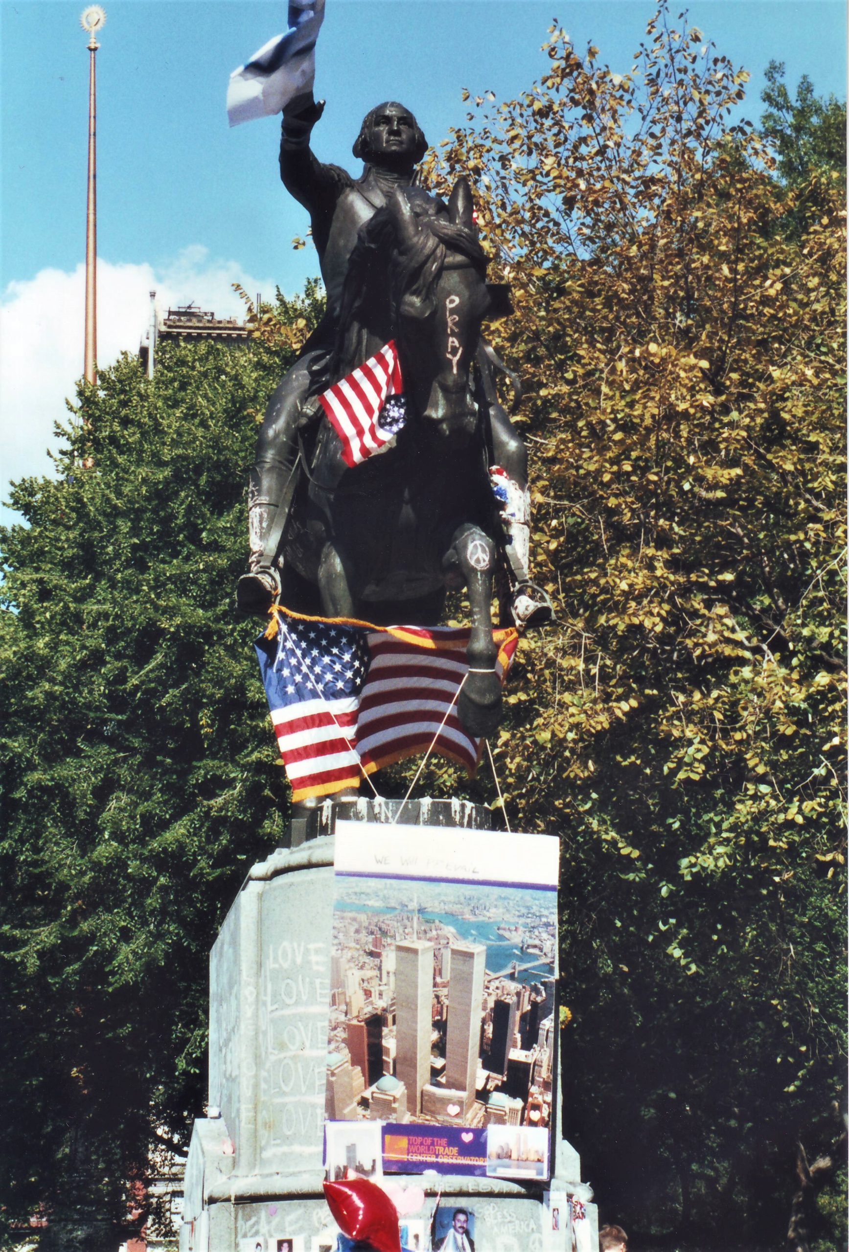 9/11 Union Square Statue - Village Preservation