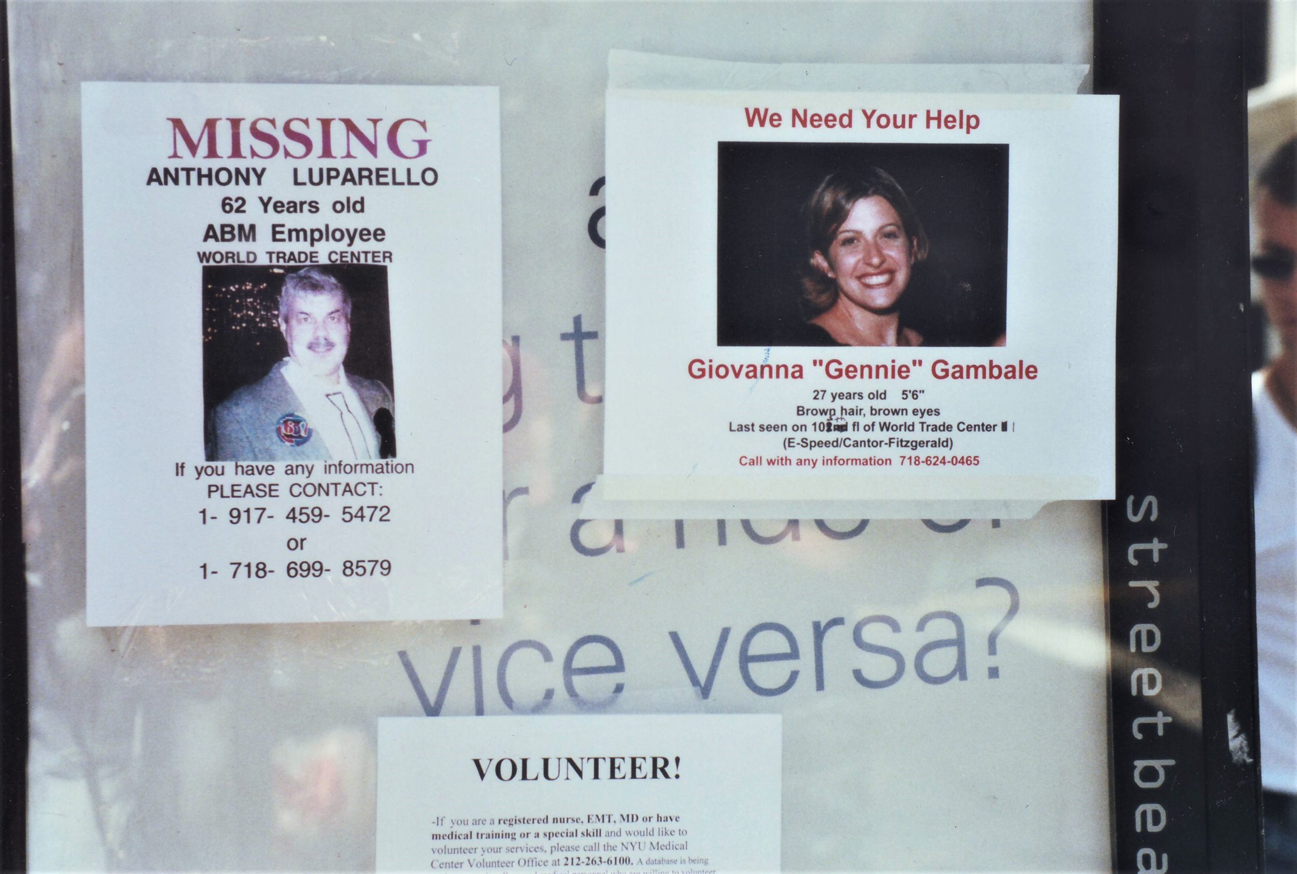 9/11 Missing Signs in Greenwich Village - Village Preservation