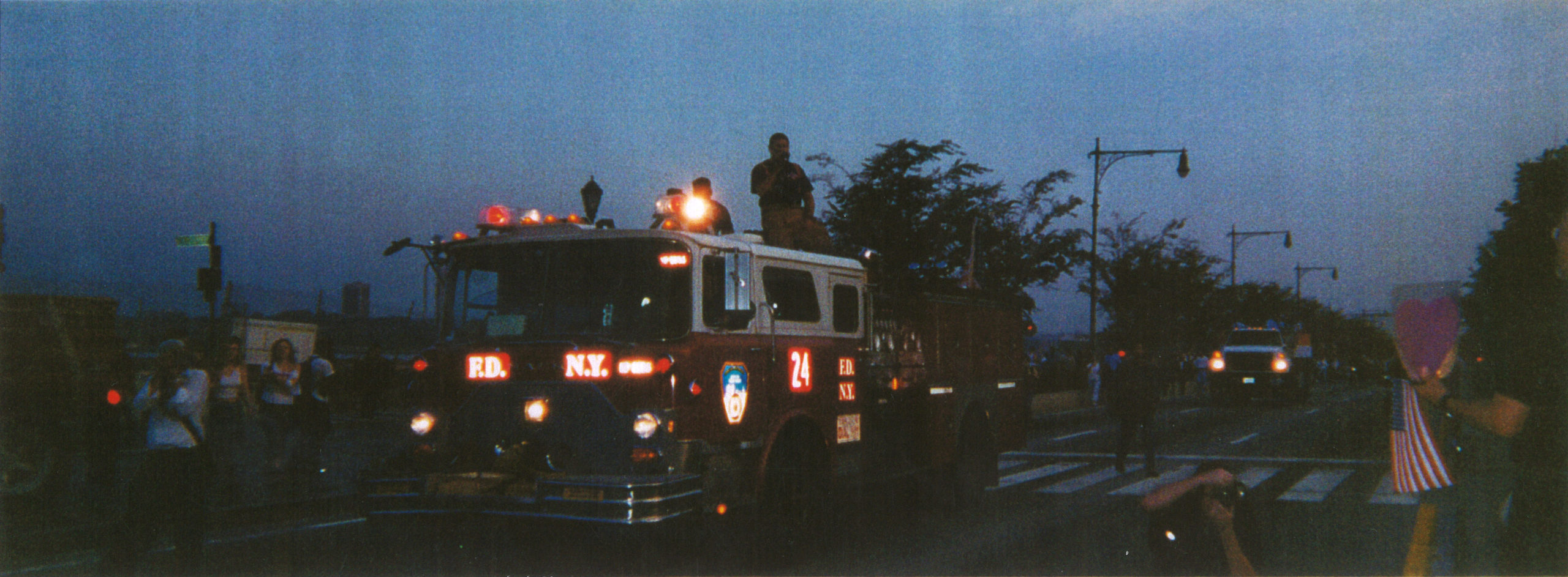 Dawn Parade of Rescue Workers to Ground Zero, September 11, 2002 ...