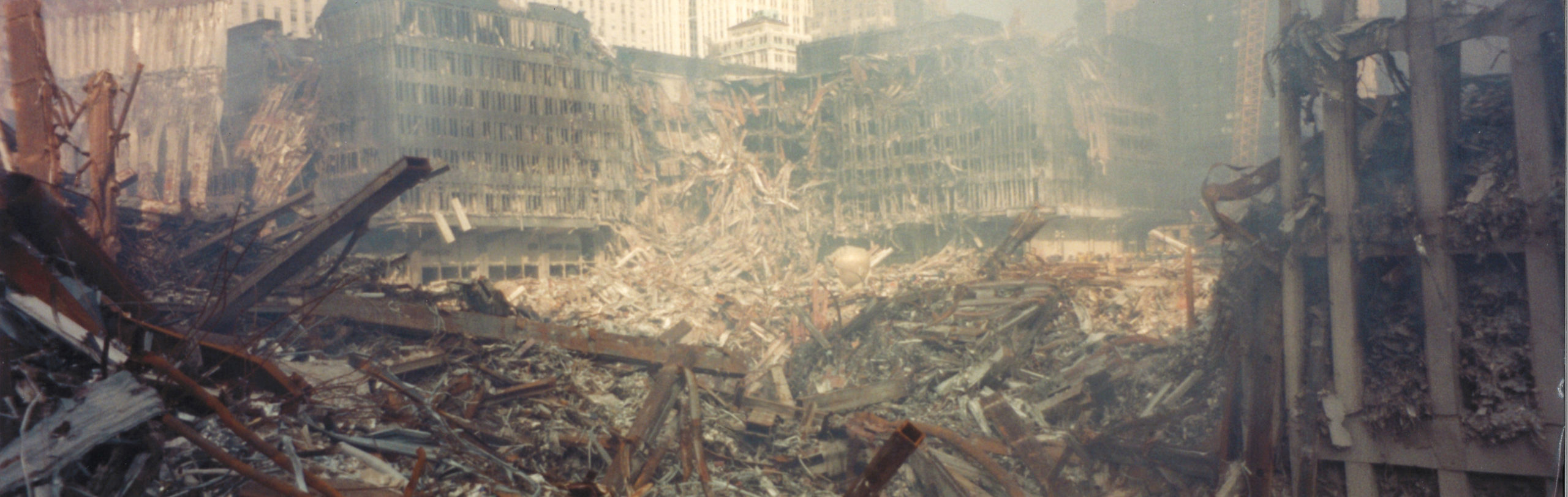 Debris and Destruction at Ground Zero - Village Preservation