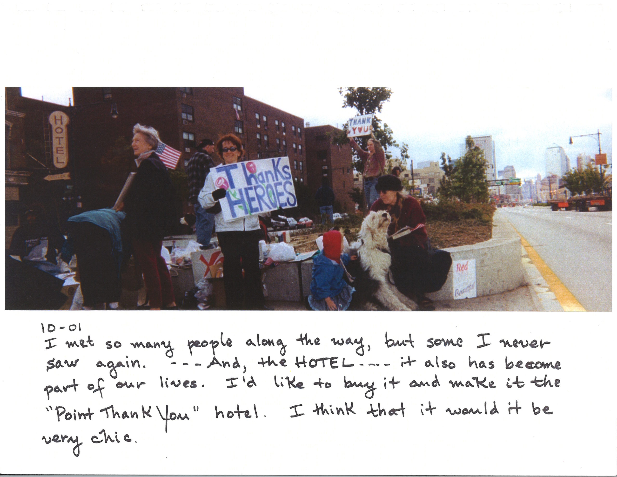 Hotel at Point Thank You, October 2001 - Village Preservation