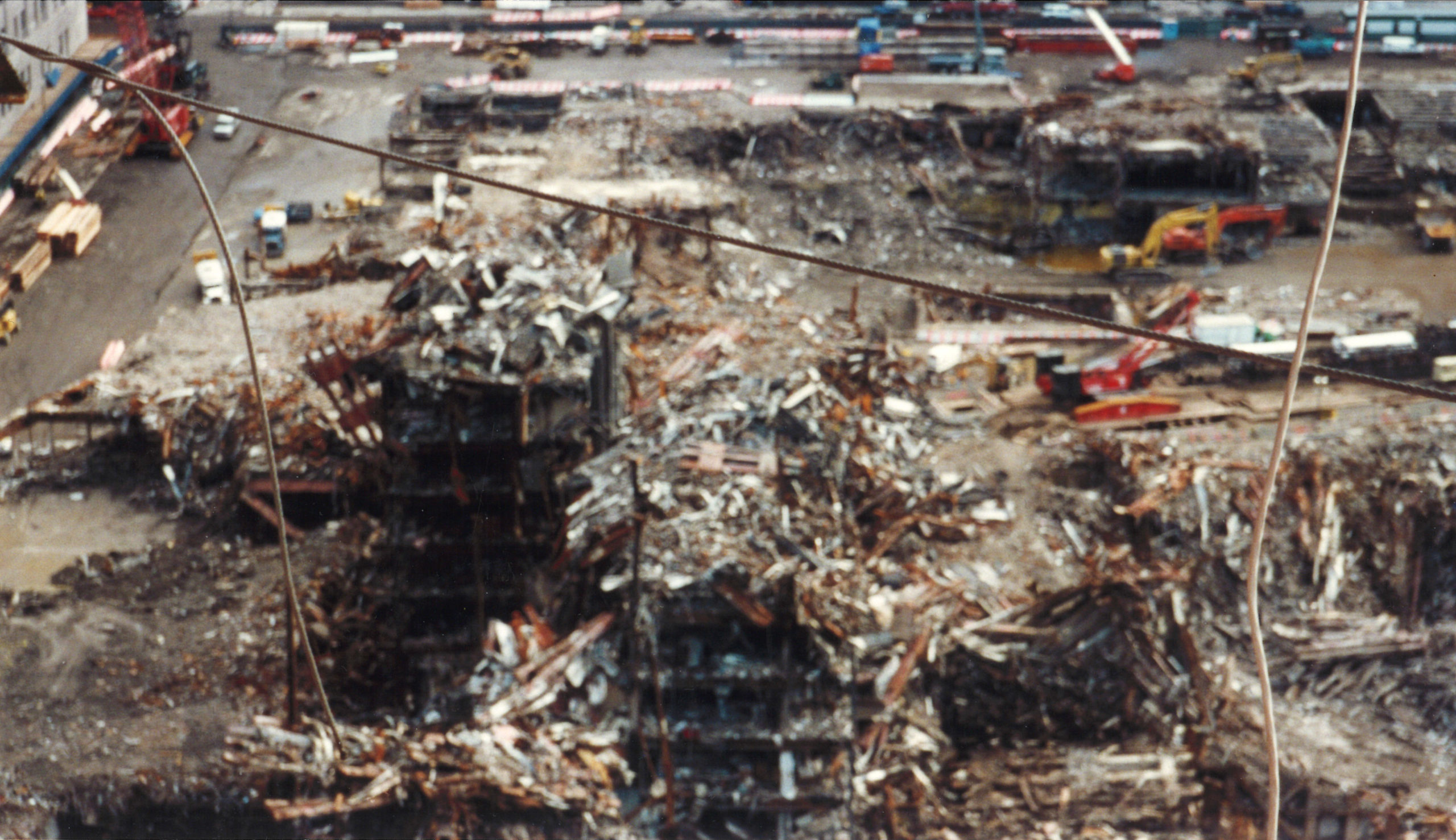 Destroyed Skeleton of WTC Towers - Village Preservation