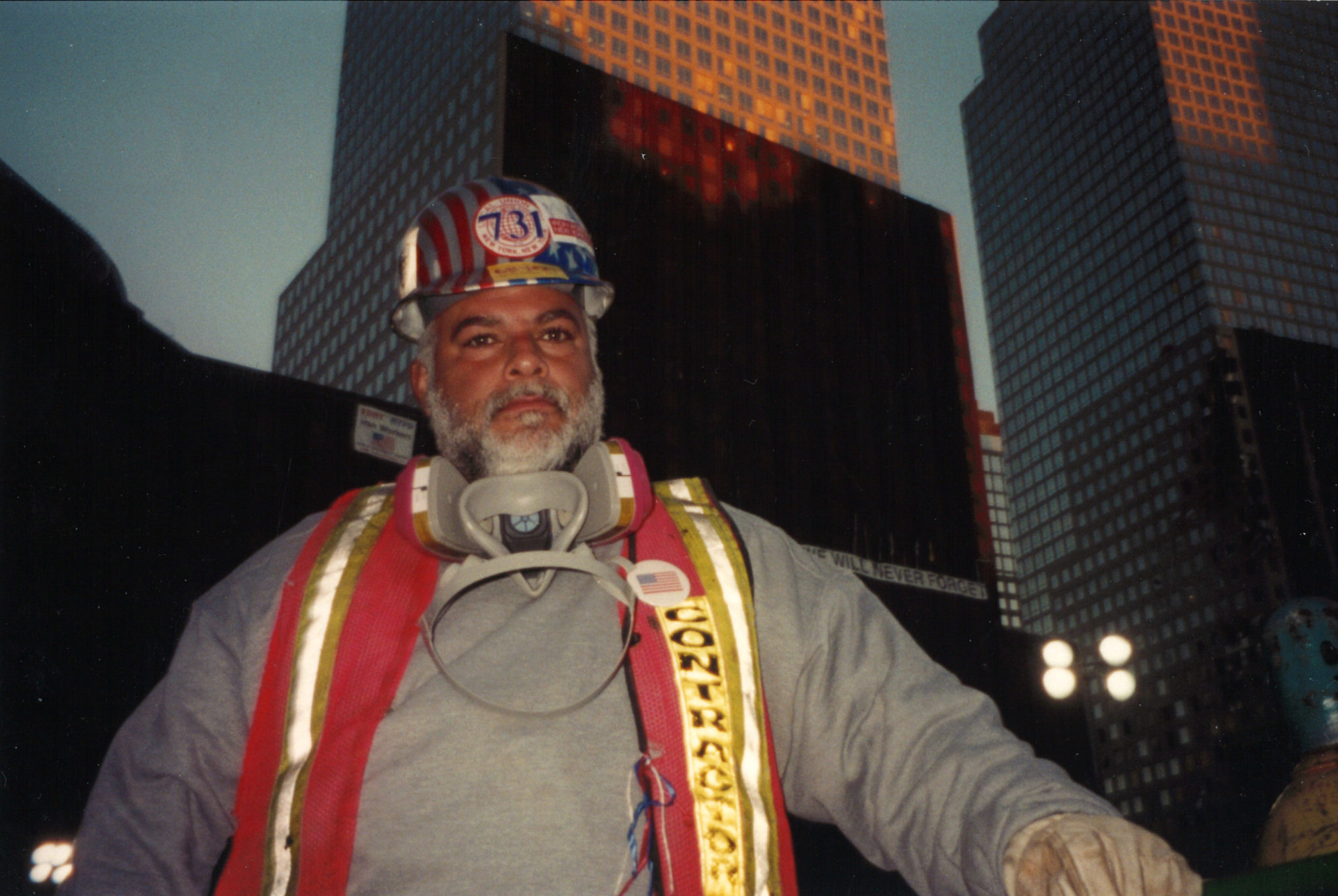 Photo of an Unknown Contractor from Local 731 in the dark - Village ...