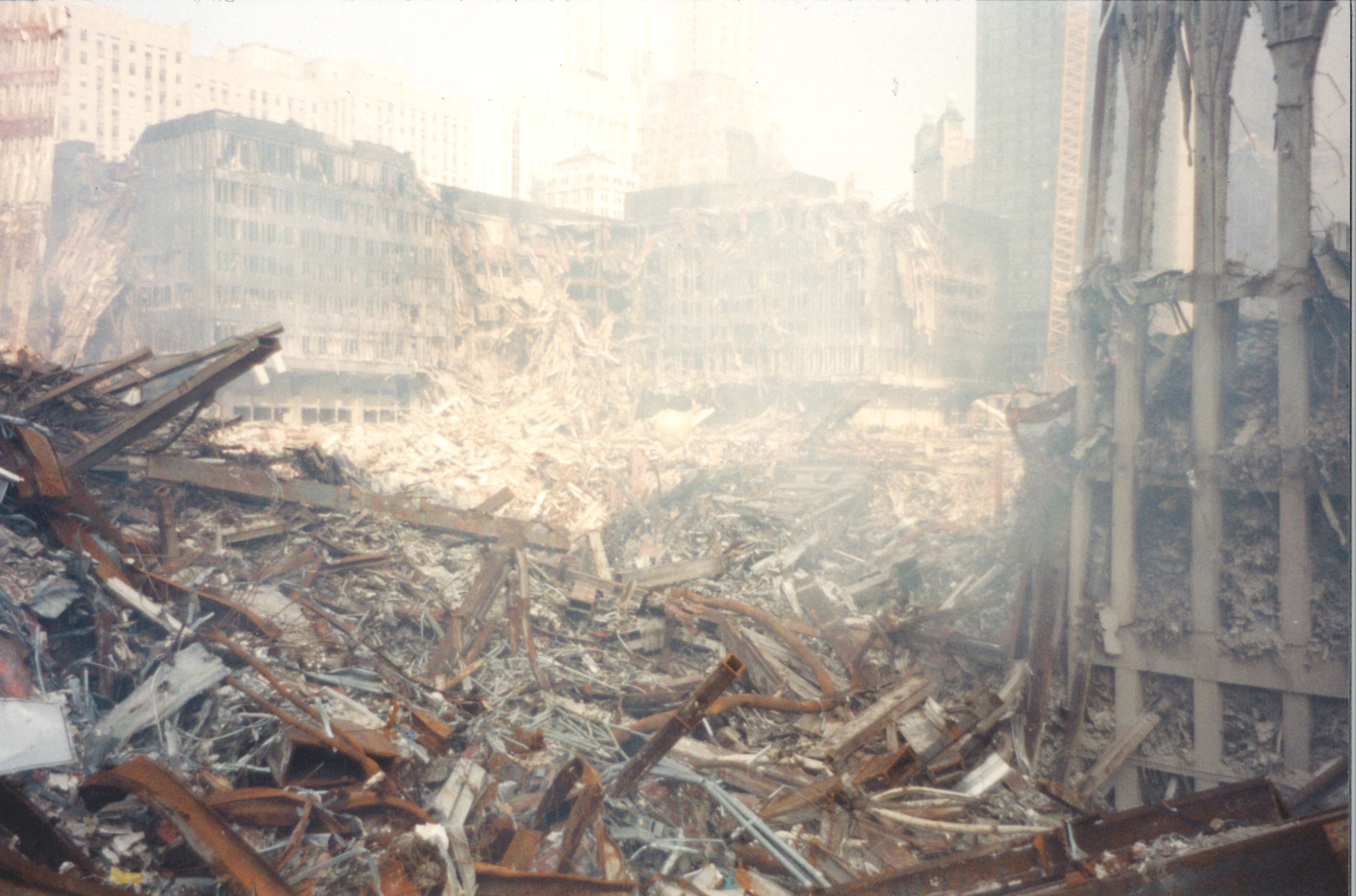 Rubble and Debris at Ground Zero - Village Preservation
