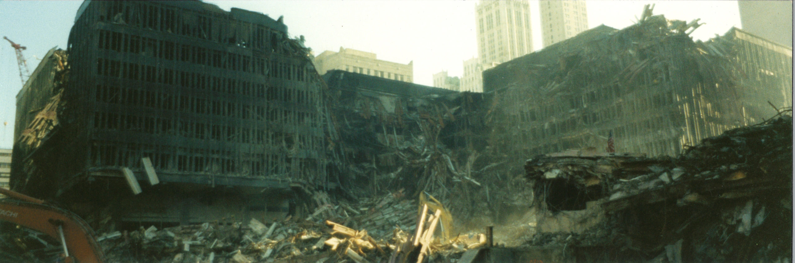 Shot of Destroyed WTC 5 - Village Preservation