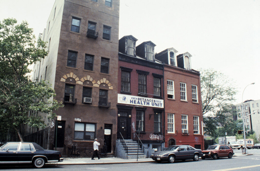 (l. to r.) 283-279 East Broadway, streetscape - Village Preservation