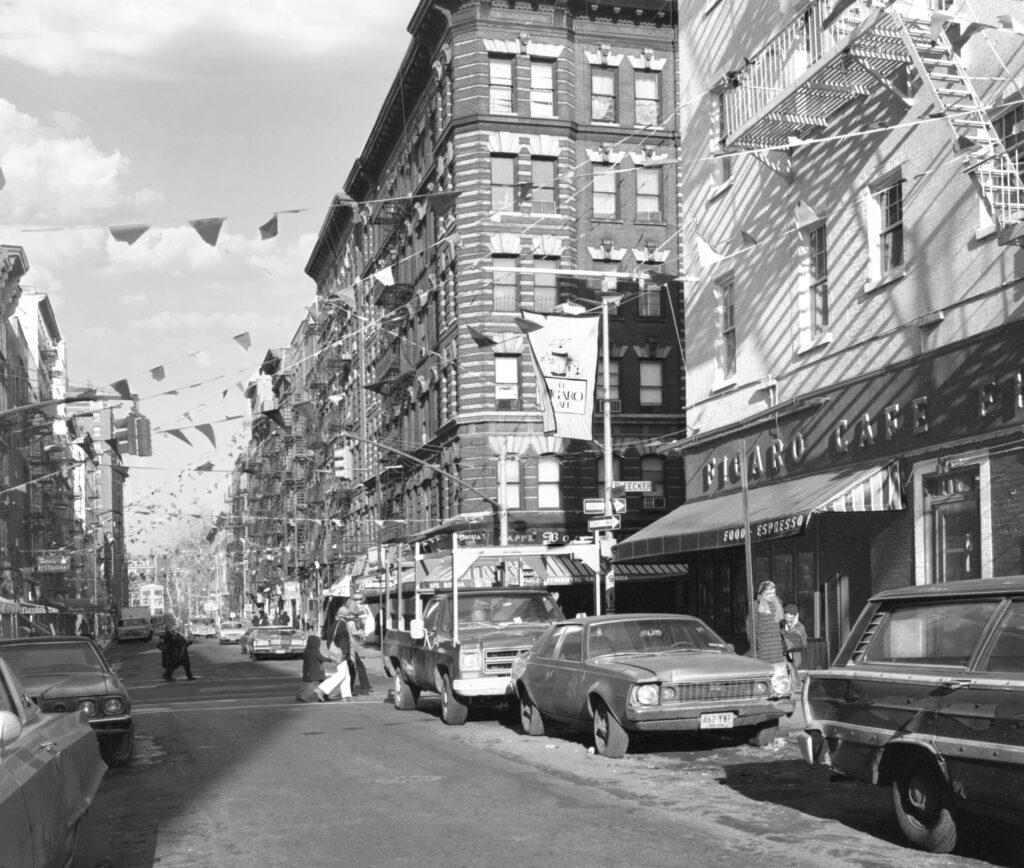 Café Figaro at the southeast corner of MacDougal and Bleecker Streets 3 ...