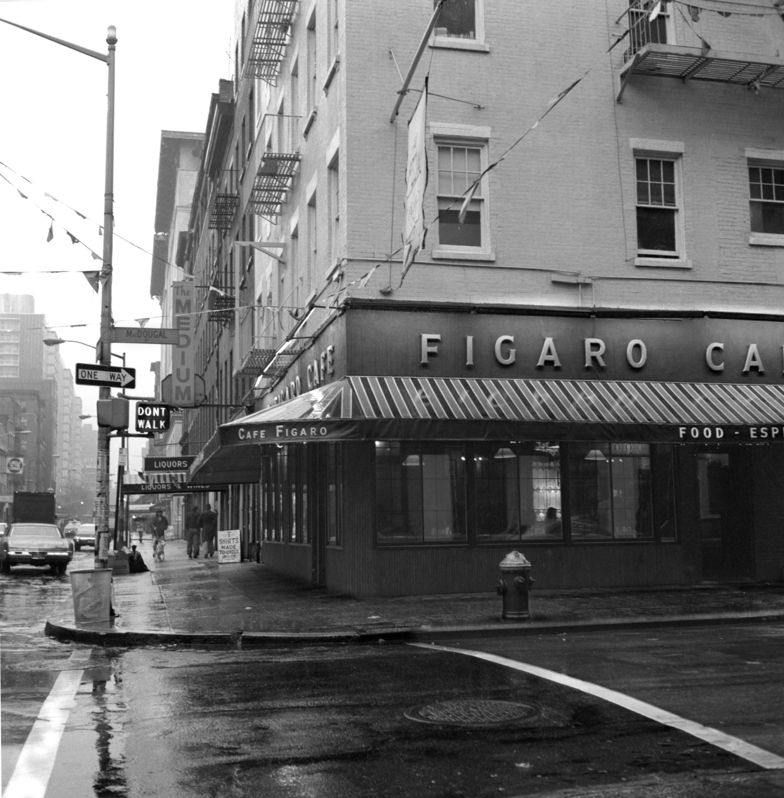 Café Figaro at the southeast corner of MacDougal and Bleecker Streets 1 ...