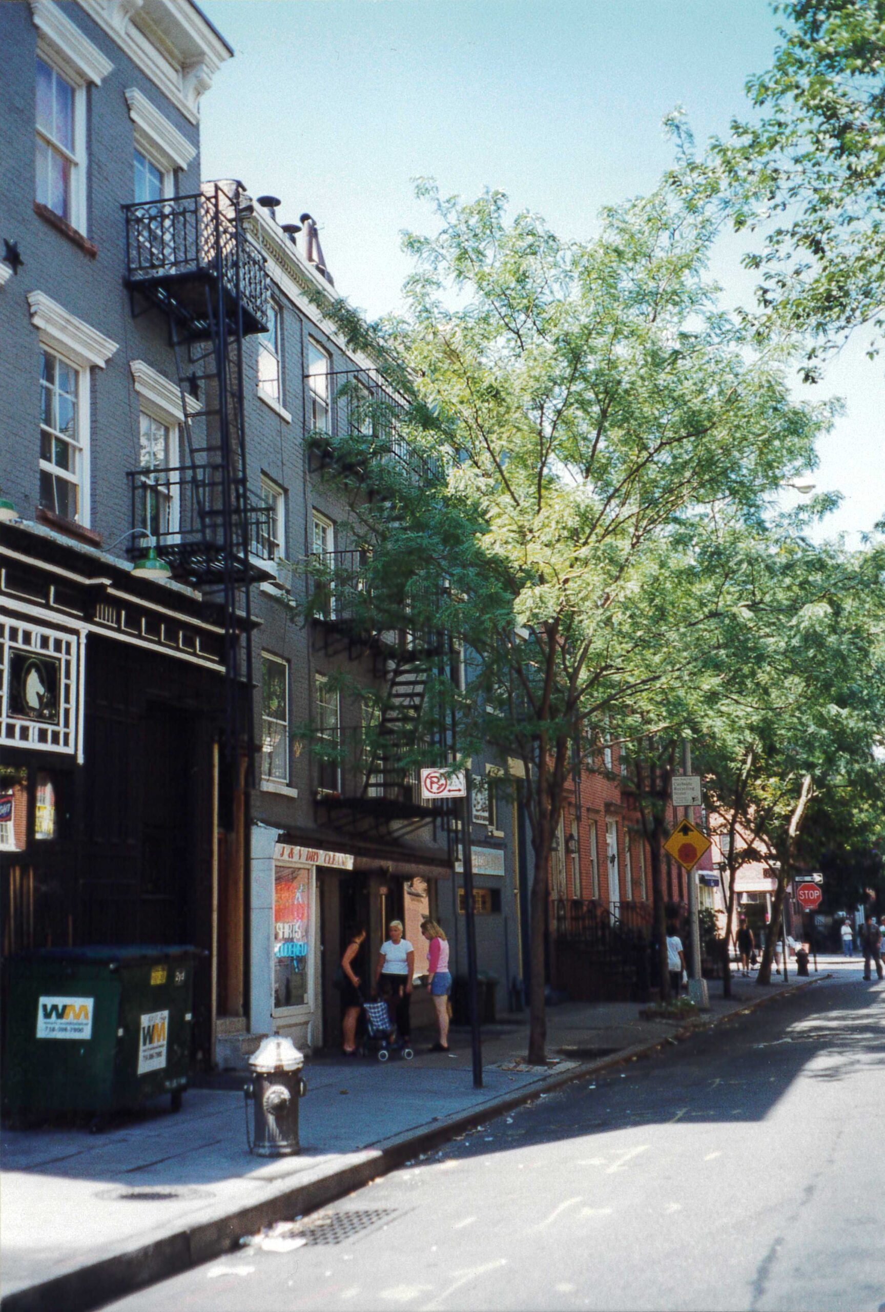 302 through 314 West 11th Street (l. to r.), south side between Hudson ...