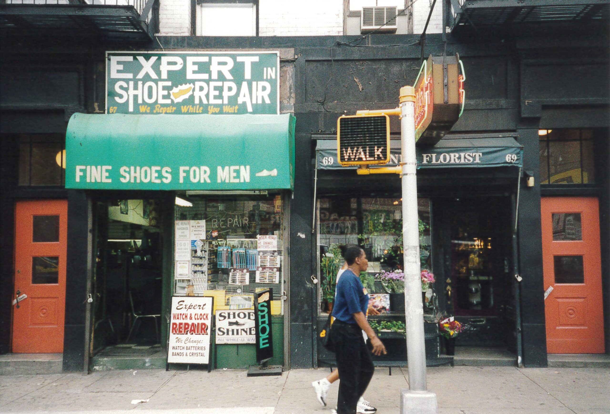 67, 69 8th Ave Expert Shoe Repair, Florist (l. to r.) - Village ...