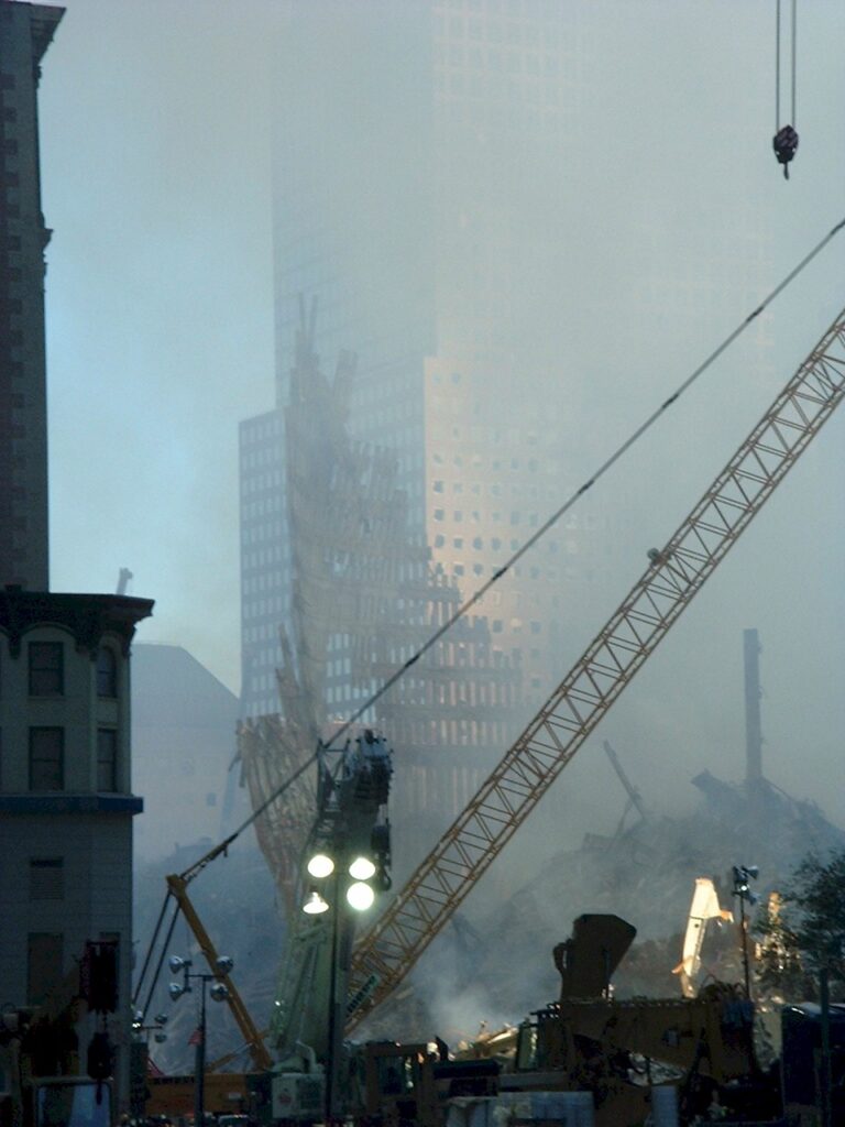 Ground Zero on September 15, 2001 - Village Preservation