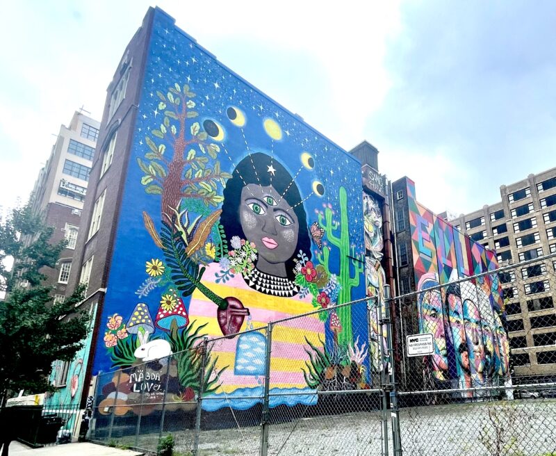 The Biggest Mural in NYC, On View, For Now, at City-As-School - Village ...