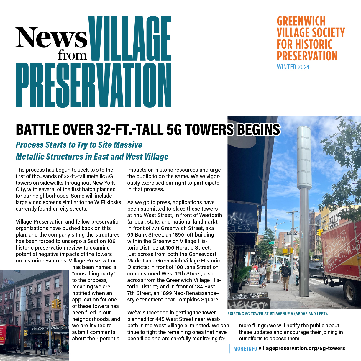 Newsletters - Village Preservation
