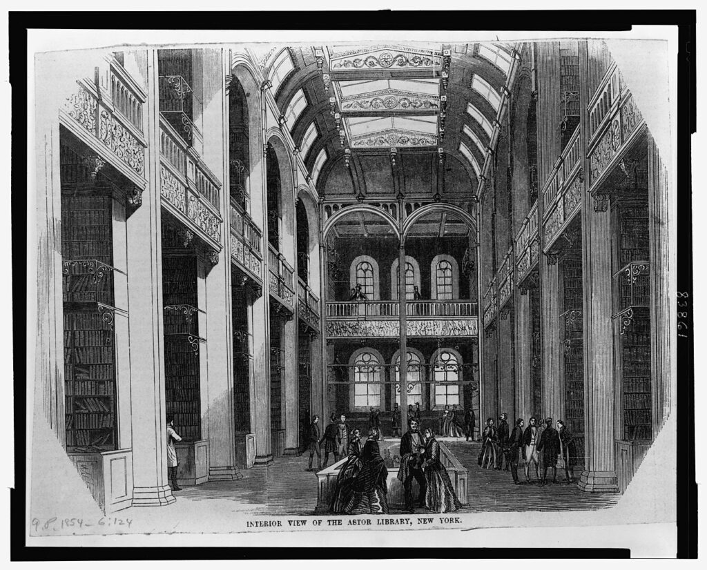 The City’s First Public Library Becomes Its First Public Theater, via ...