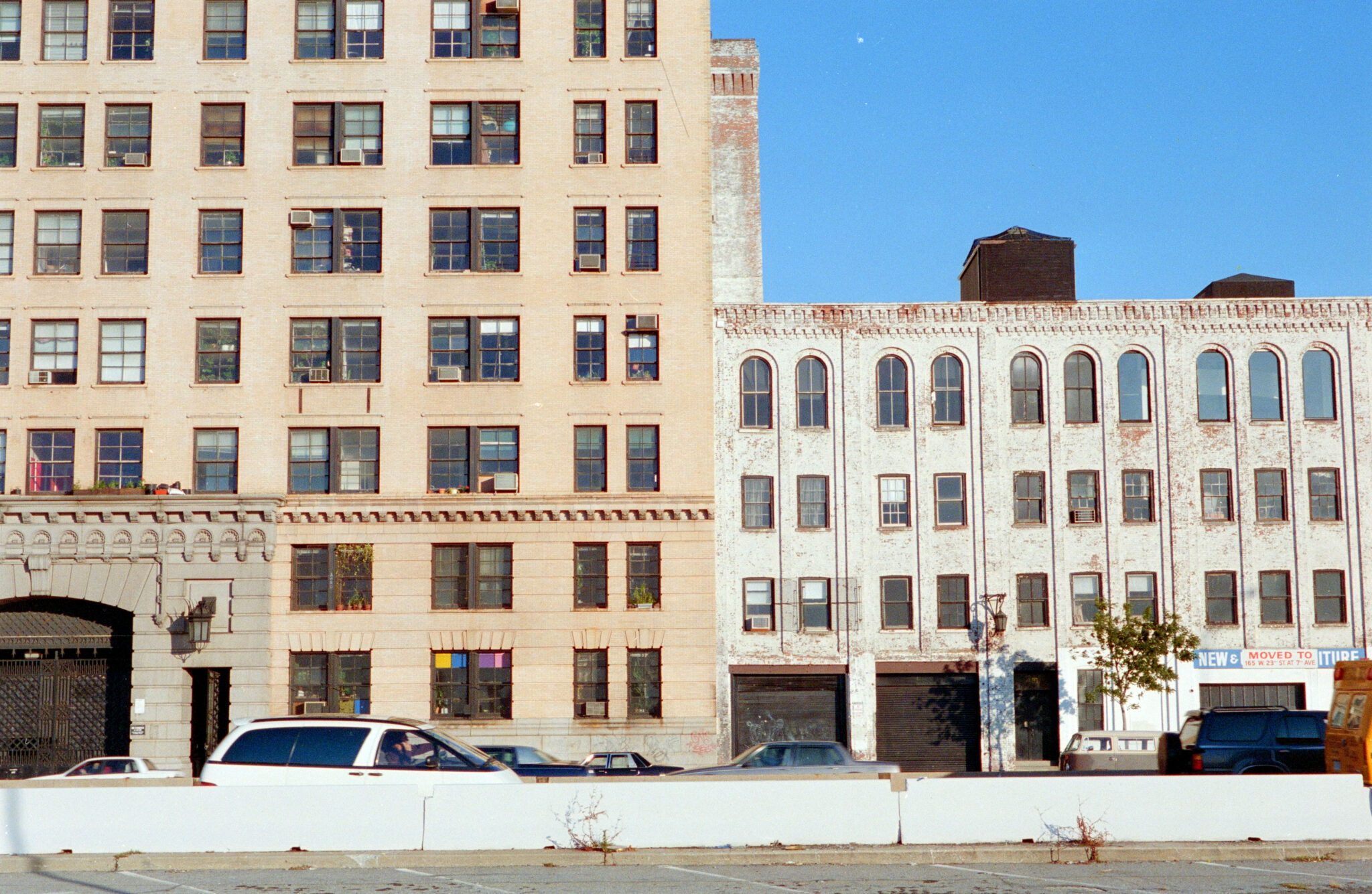 Lower floors of Westbeth, east side of West Street btw. Bethune (l ...