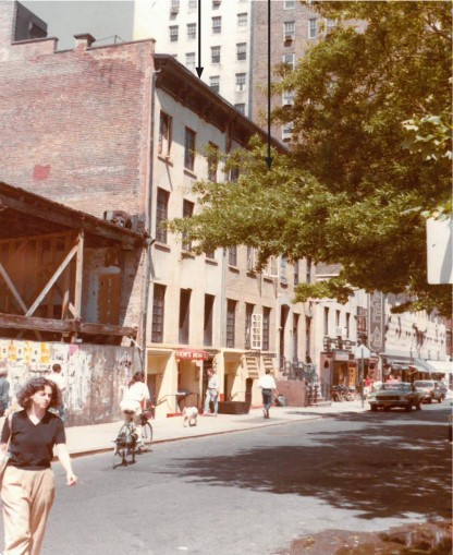 59, 57 and 55 Christopher Street (l. to r.), Undated Image from ...
