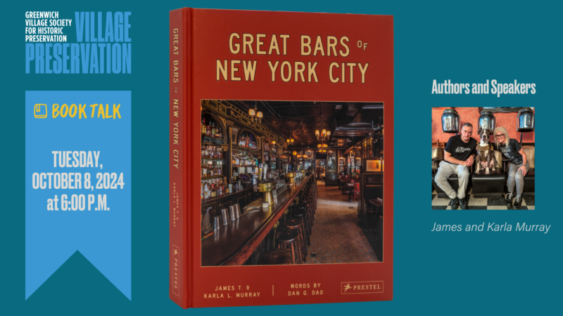 Great Bars of New York City - Village Preservation