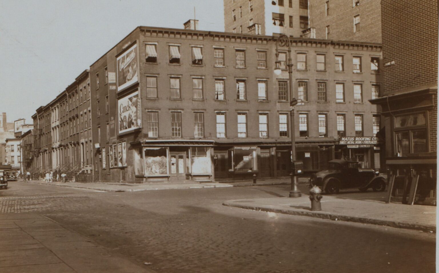 622, 620, 618 and 616 Jane Street (l. to r.), 1933 NYPL Photo - Village ...