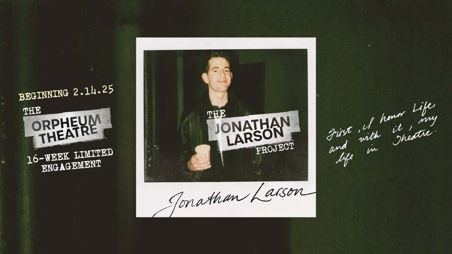Jonathan Larson: An East Village Visionary Who Redefined Musical ...