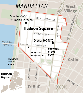 Exploring the Holland Plaza Building and Hudson Square - Village ...