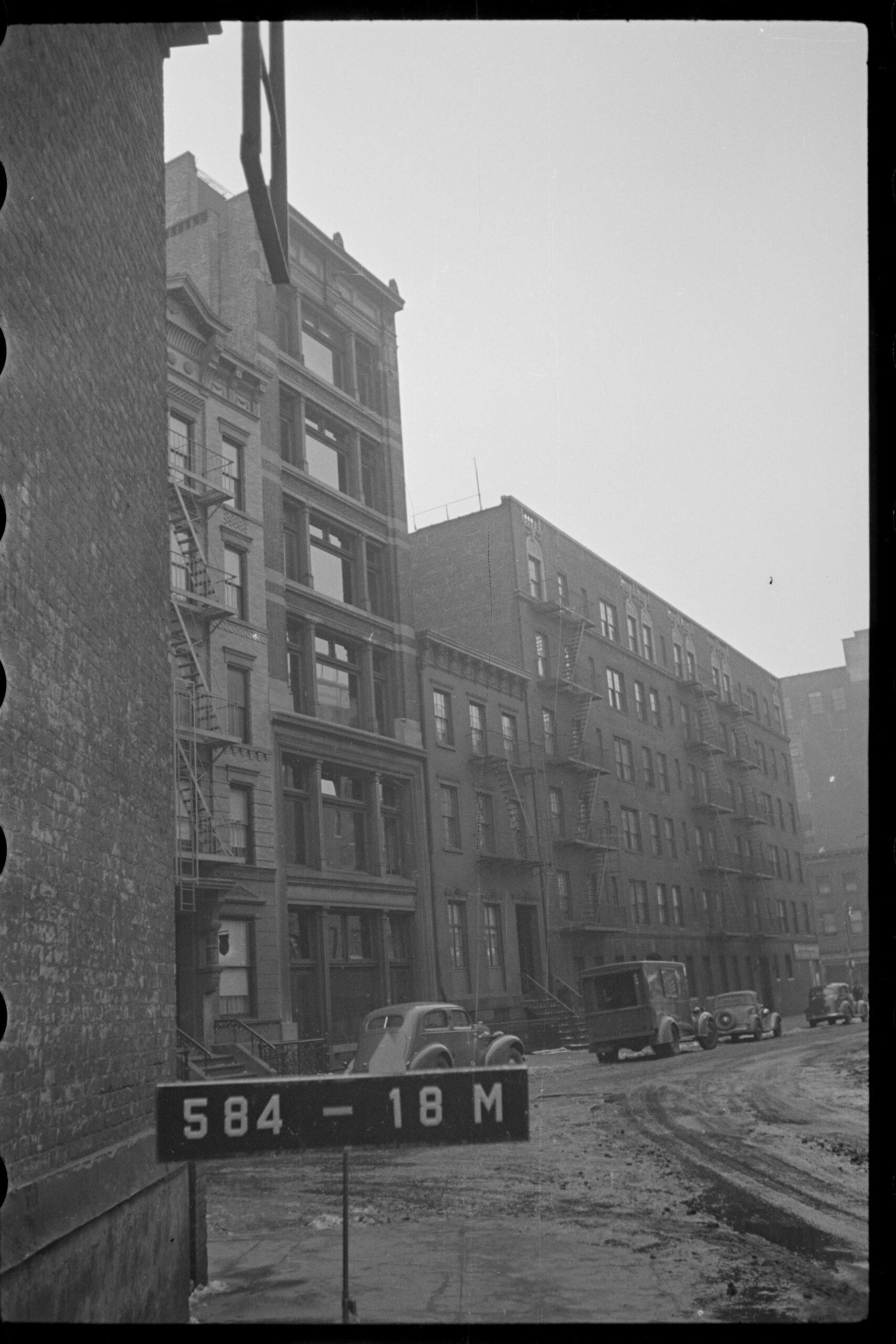 79, 81, and 85 Barrow Street (l. to r.), 1940s Tax Photo - Village ...