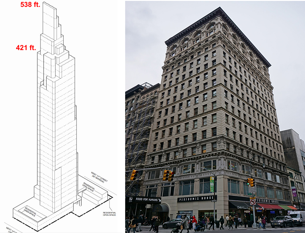 Fighting Plan for 538-ft.-Tall Tower at 5 West 13th Street - Village ...