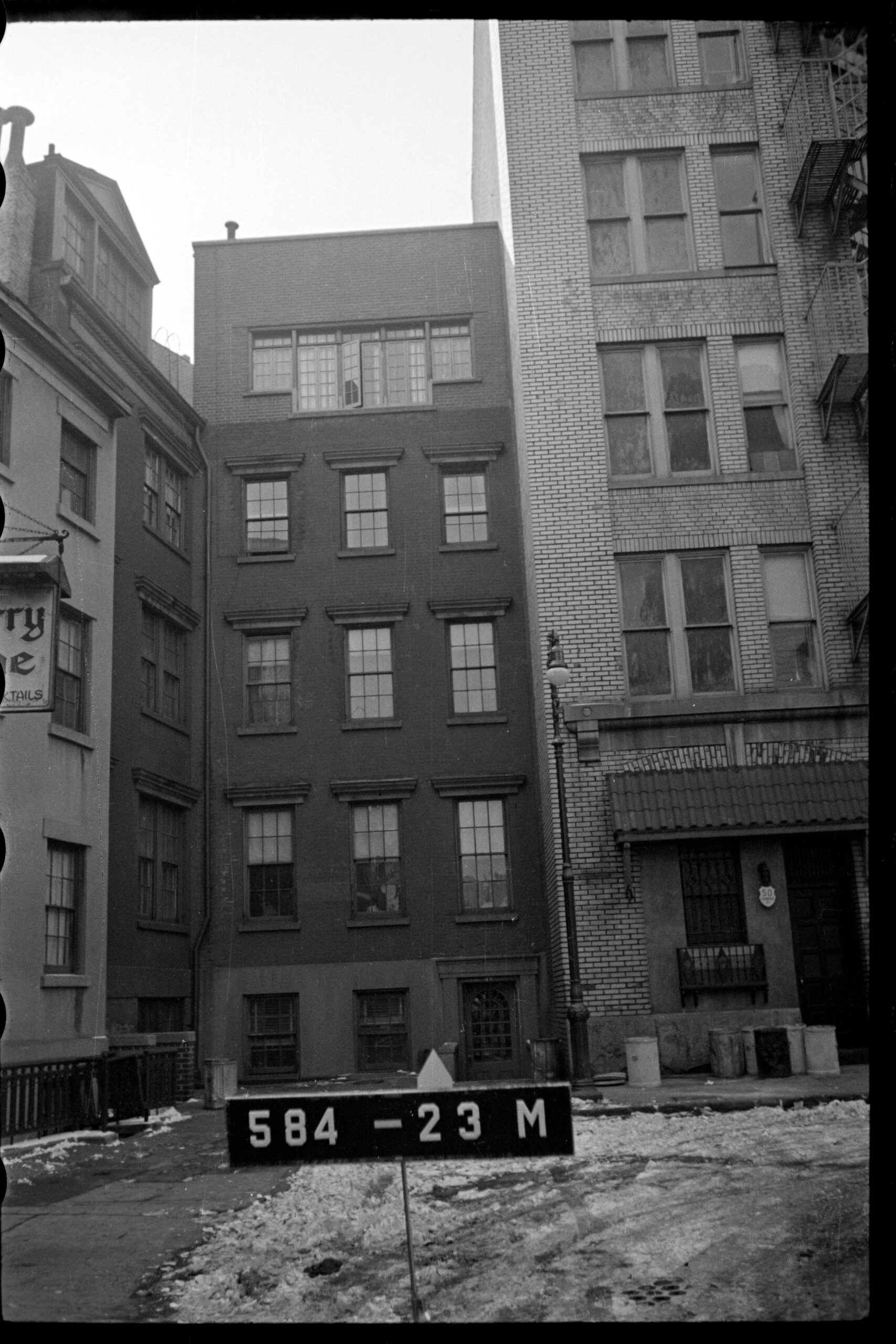 48 Commerce Street, 1940s Tax Photo - Village Preservation