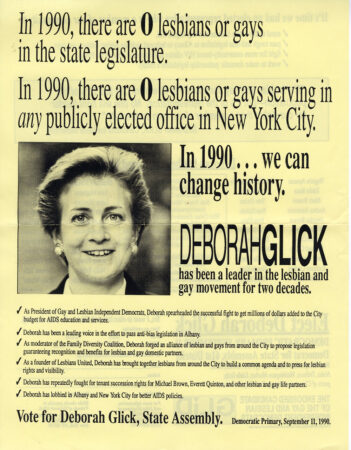 Deborah Glick: A Legislative Life for the Village - Village Preservation